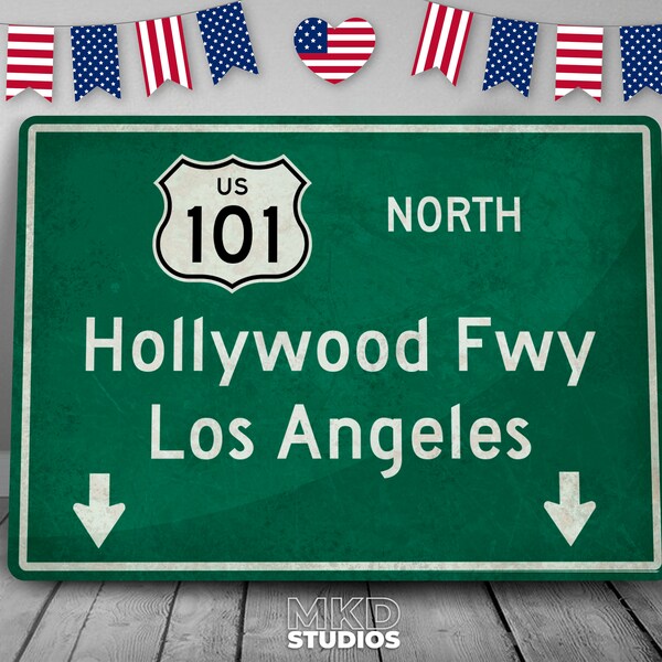 Hollywood Sign - Etsy