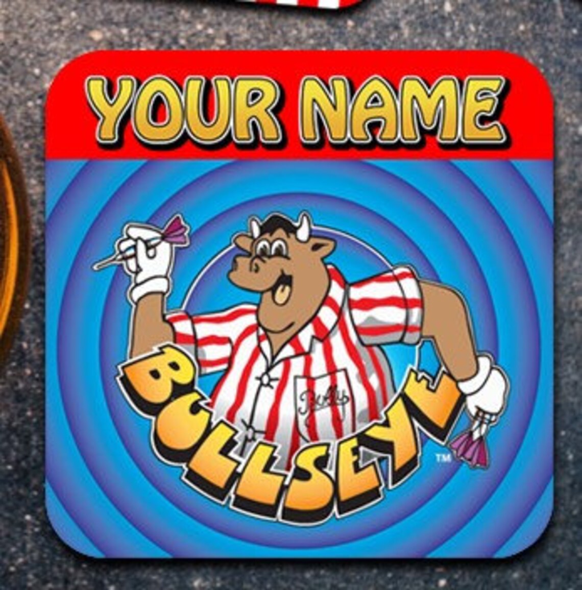 Bullseye Beer Mats Create Your Own - Etsy UK