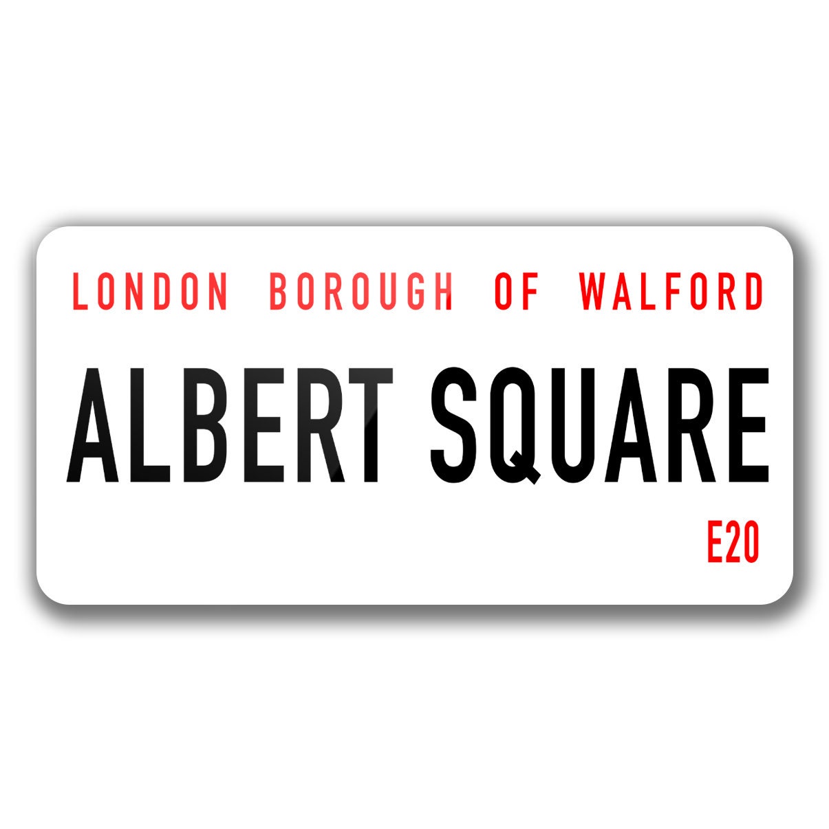 Eastenders Albert Square Road Sign Vintage Street Sign - Etsy UK