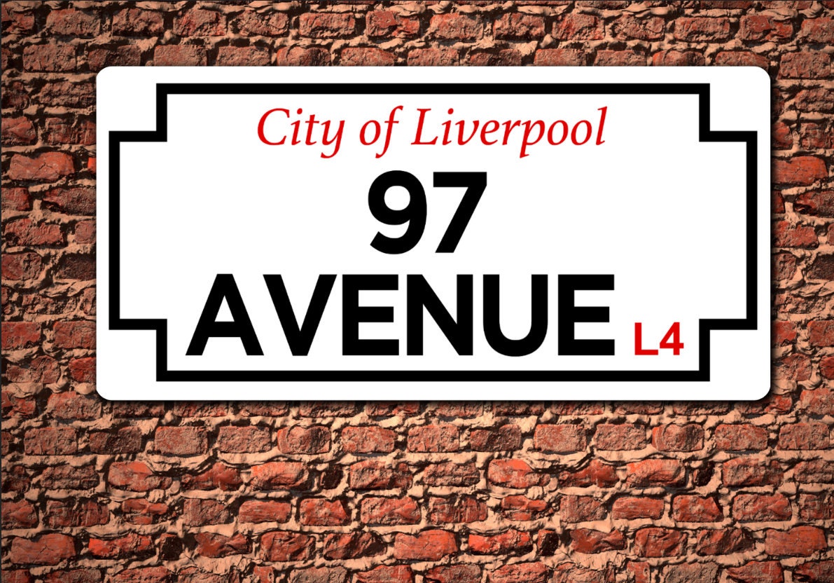 Liverpool 97 Avenue Hillsborough Memorial Anfield City of - Etsy UK