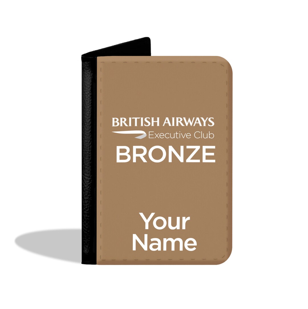 British Airways Bronze Passport Cover - Aviation - Limited Edition ...