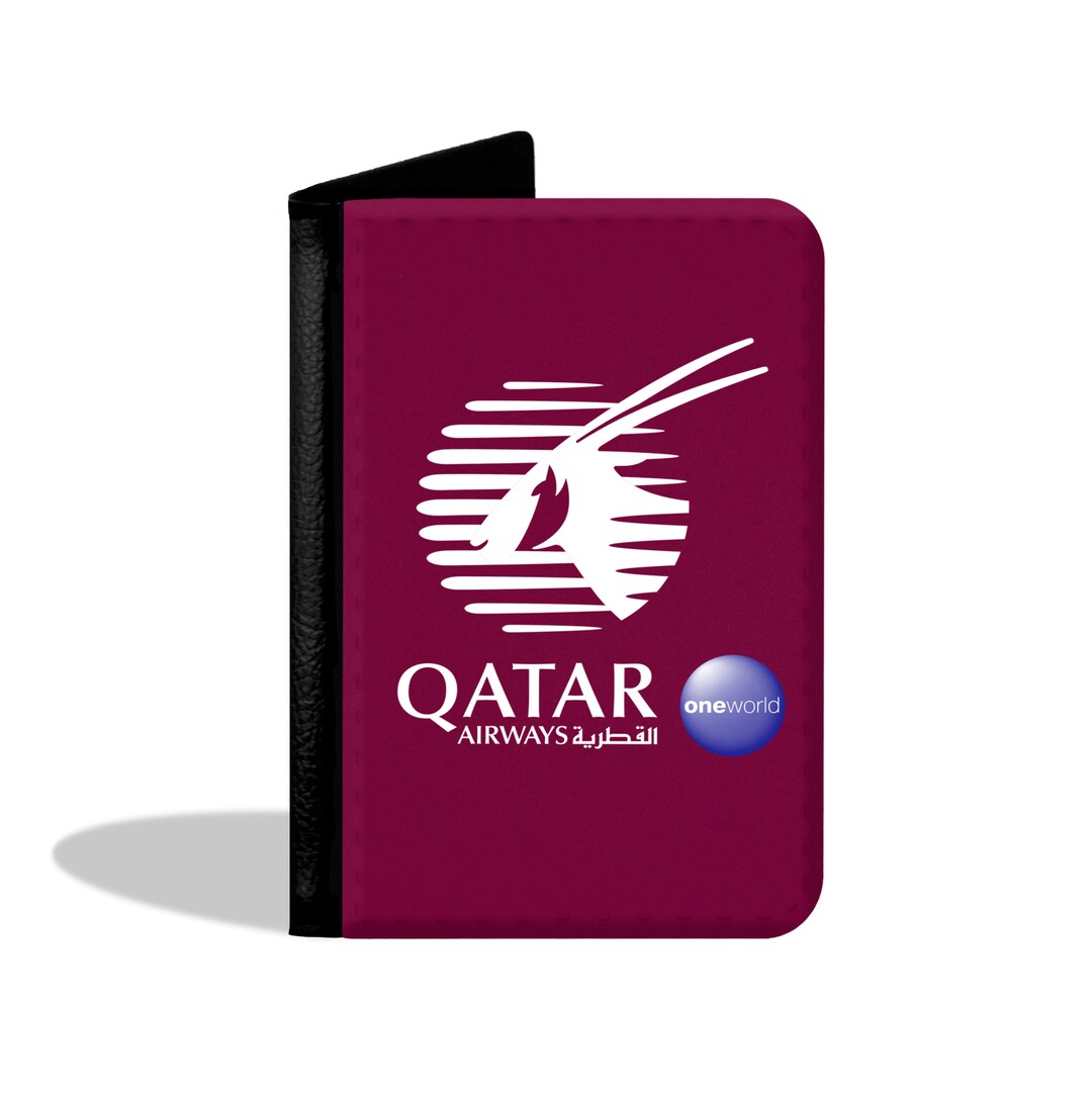 Qatar Airways Red - Passport Cover - Aviation - Limited Edition ...