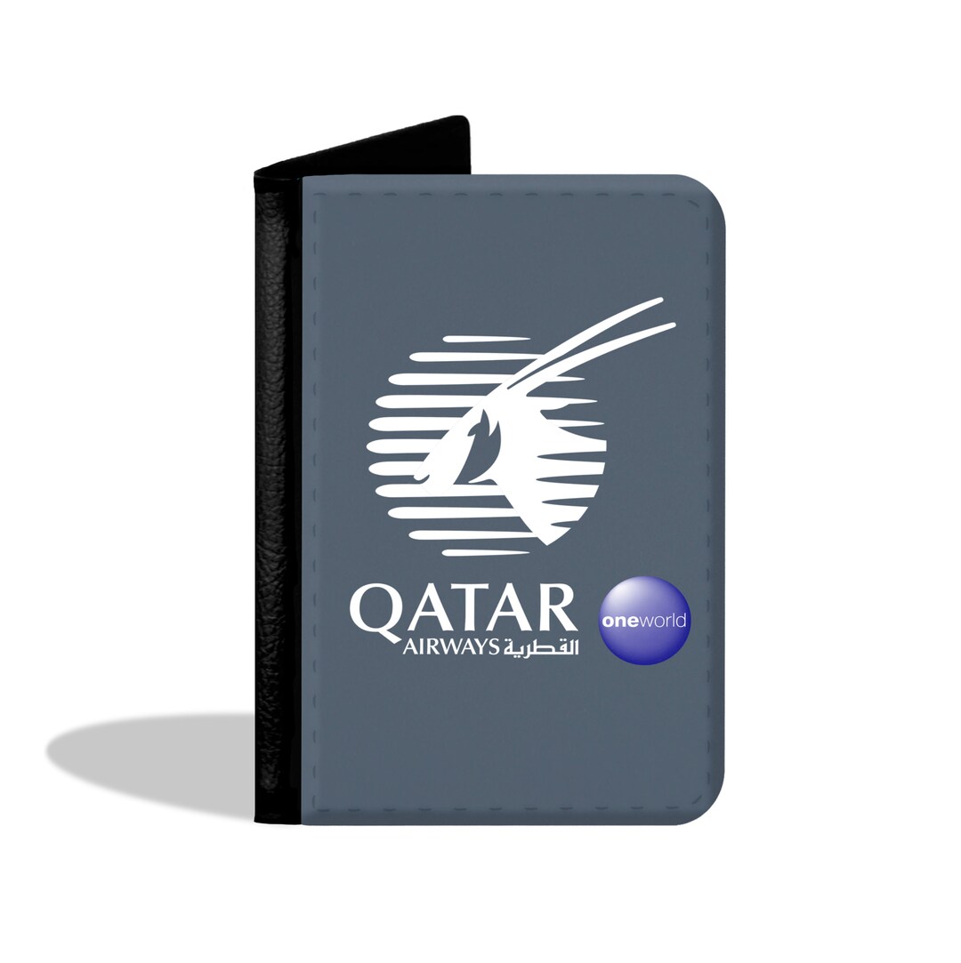 Qatar Airways Grey - Passport Cover - Aviation - Limited Edition ...