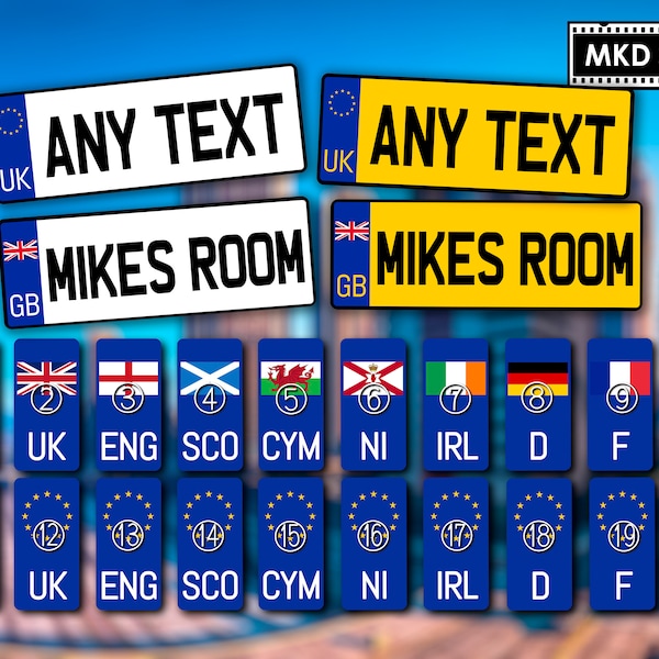 Scotland License Plate - Etsy