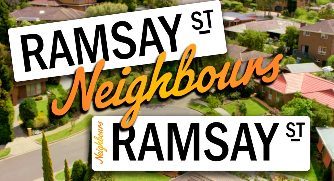 Neighbours Street Signs - Handmade in the UK - TV Show Merchandise ...