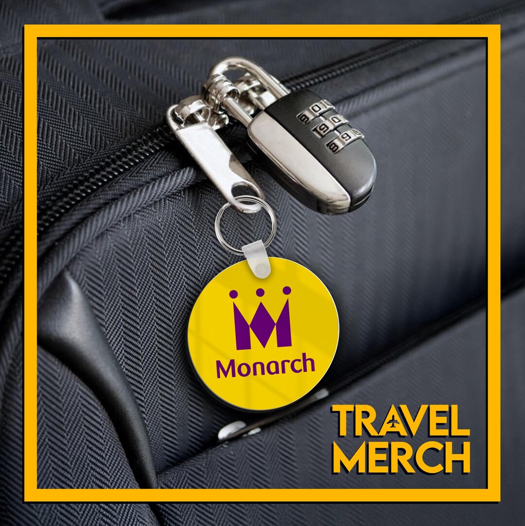 Monarch Keyring - Limited Edition - Cabin Crew, Aviation, Retro Livery ...