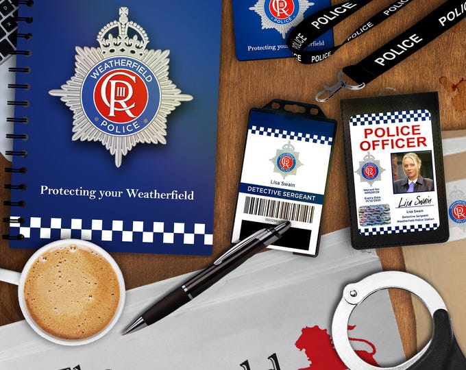 Coronation Street Weatherfield Police Props – Warrant Card, Police ...