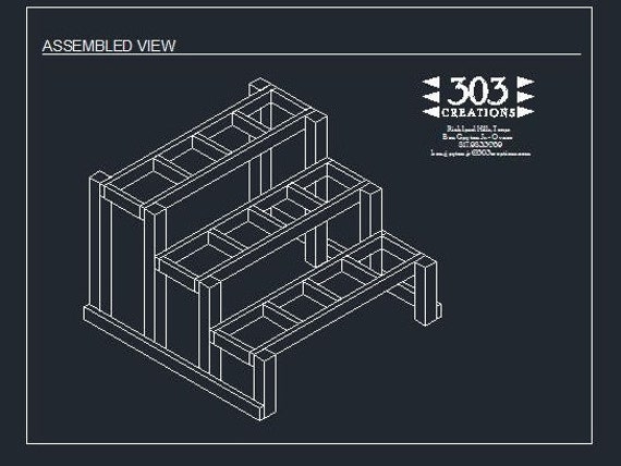 3 Tier Bucket Garden Plans - Etsy