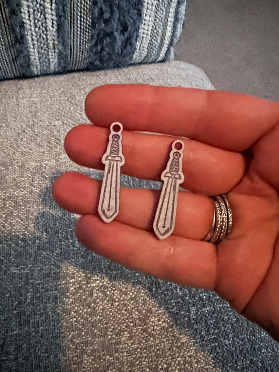 1.5 Inch Sword Acrylic Blanks for Mould Making - Etsy