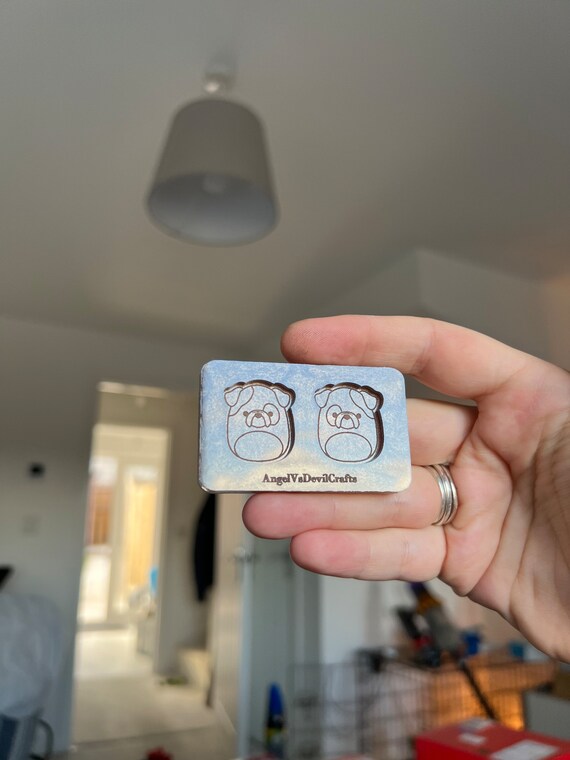 1 Inch Pug Dog Squishies Silicone Mould - Etsy