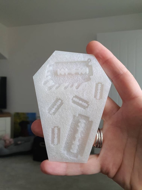 Craft Supplies & Tools Razor Handmade Silicone Mould Molds Sculpting ...