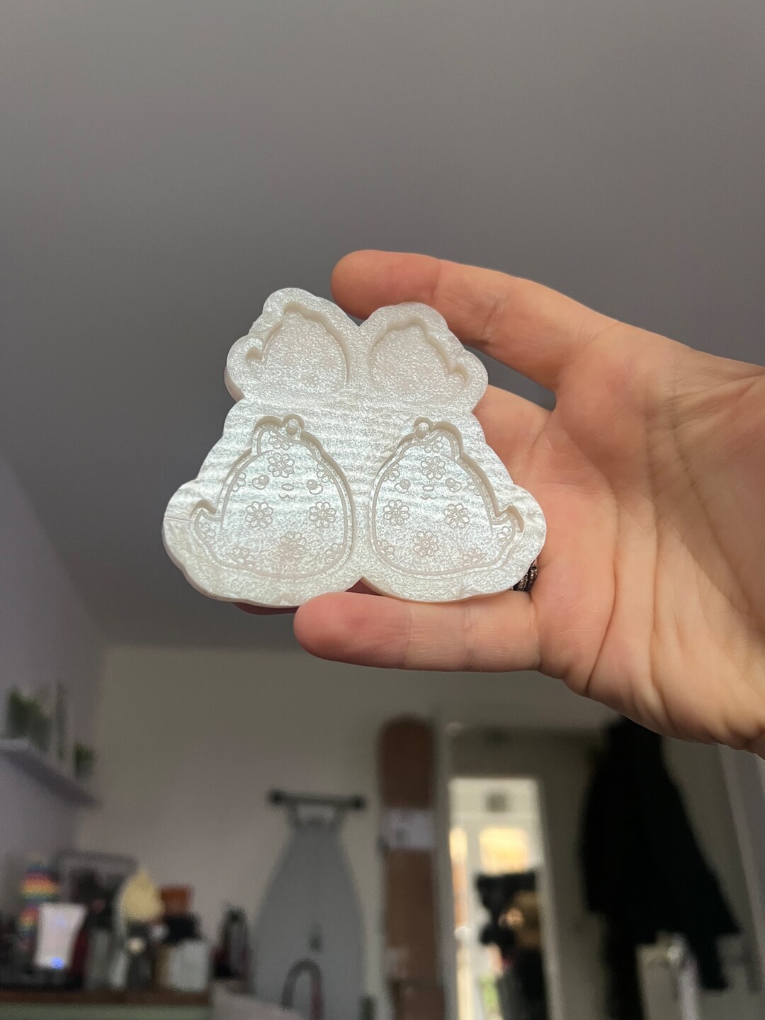 1 and 1.5 Inch Flower Ghost Squish Silicone Mould - Etsy