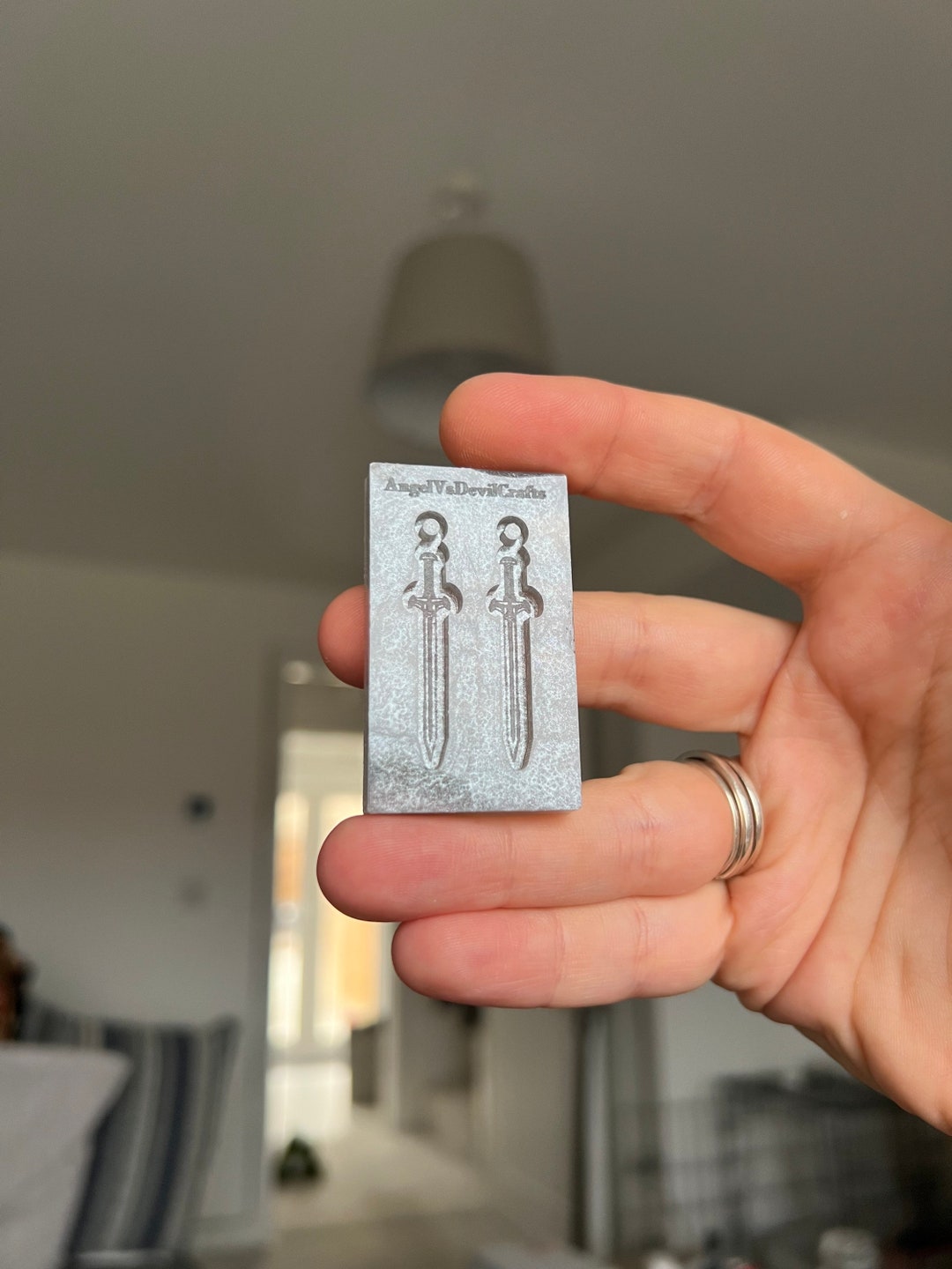 1.5 Inch Swords Silicone Mould - Etsy