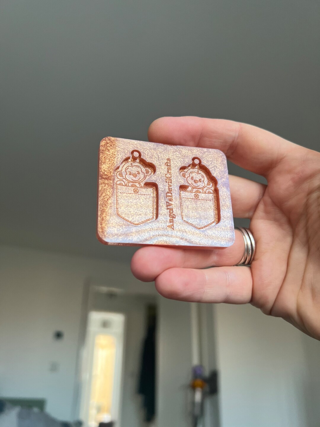 1.5 Inch Monkey in Pockets Silicone Mould - Etsy