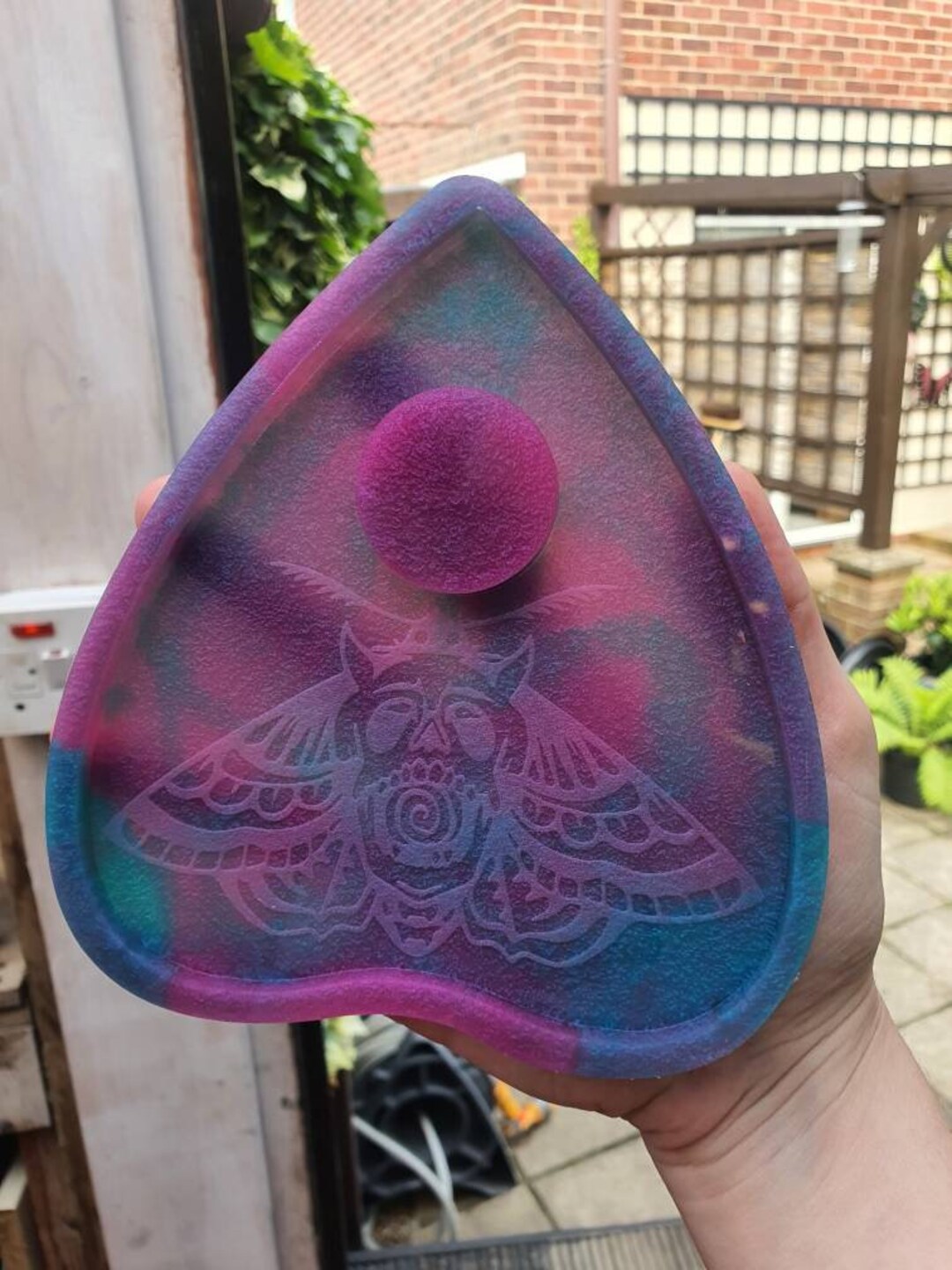 6 Inch Death Moth Planchette Silicone Mould - Etsy