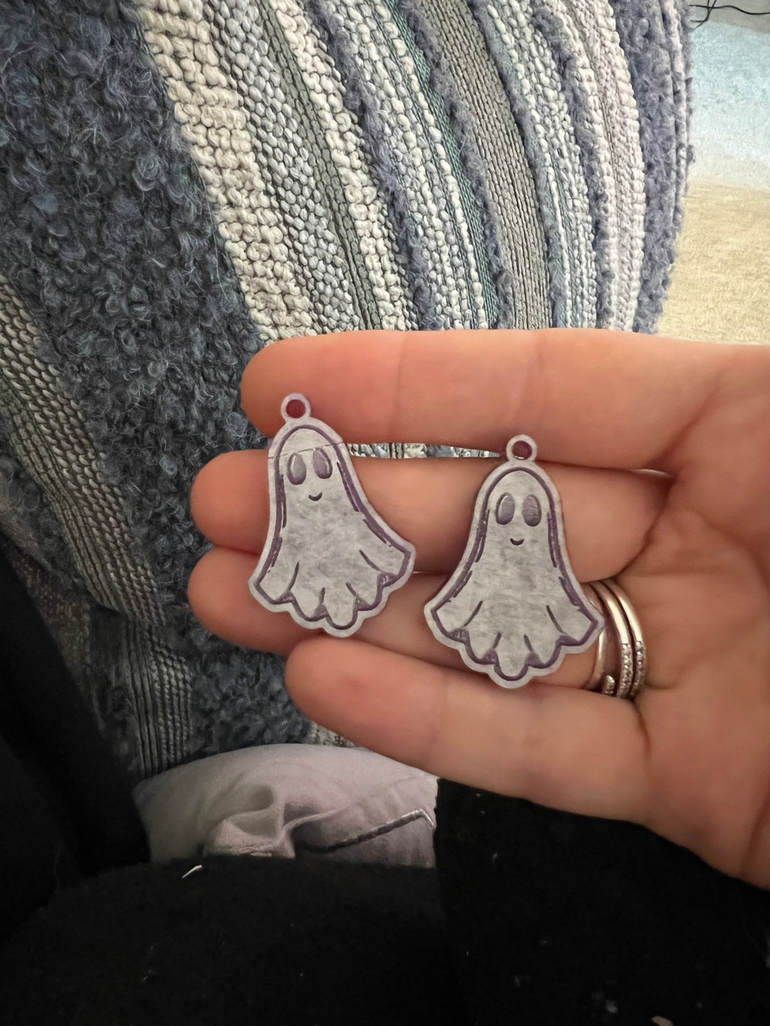 1.5 Inch Happy Ghost Acrylic Blanks for Mould Making - Etsy