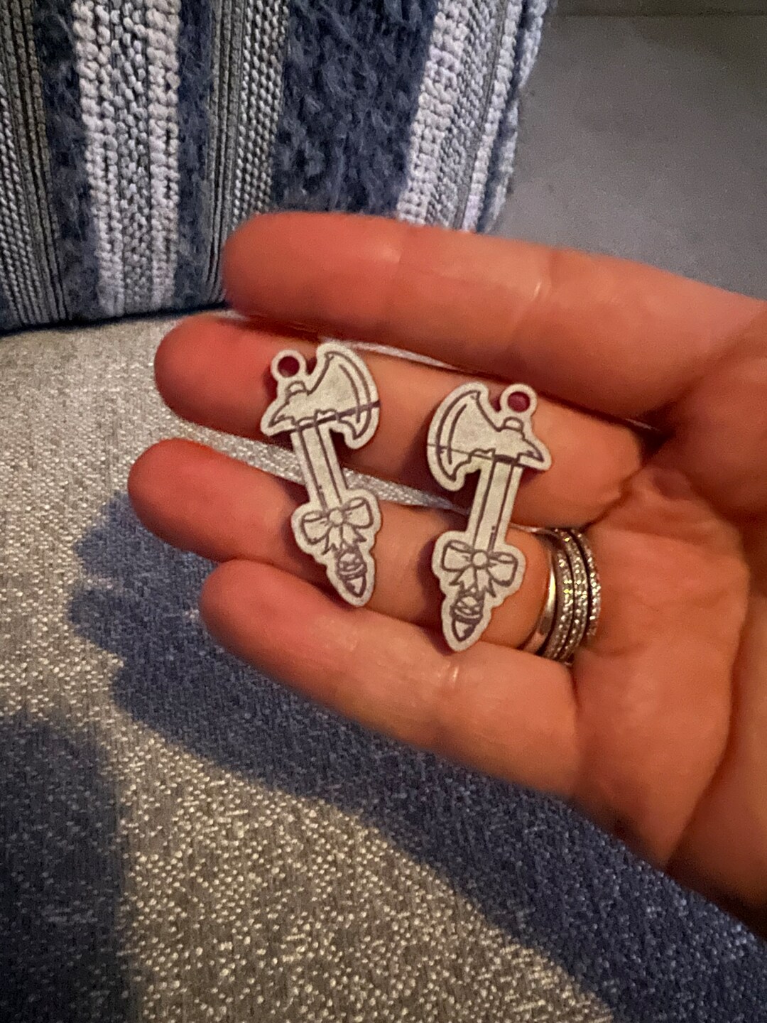 1.5 Inch Bow Axe Acrylic Blanks for Mould Making - Etsy