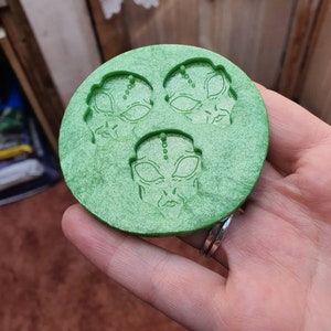Small Alien Heads Silicone Mould - Etsy