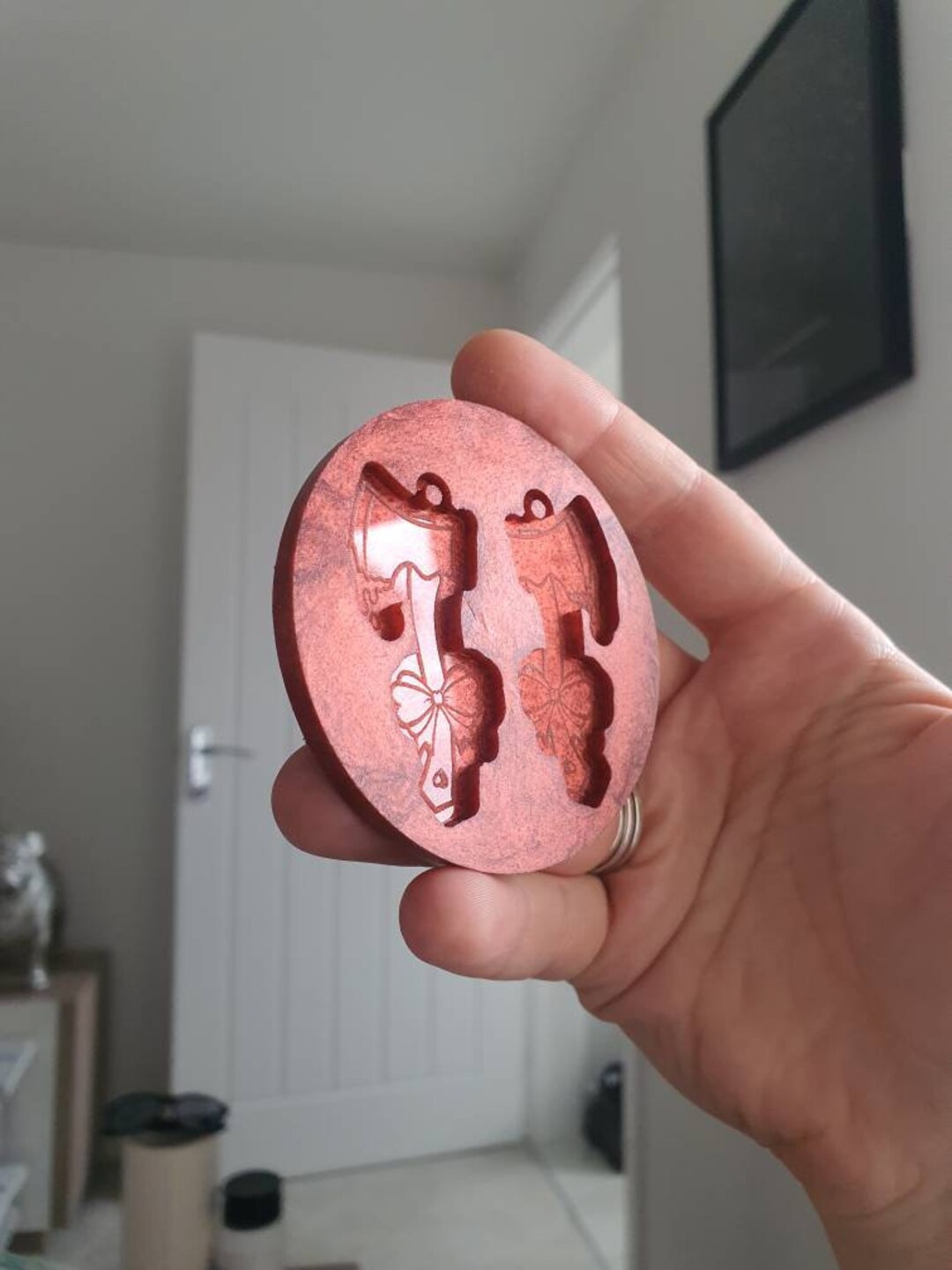 2 Inch Cute Dripping Axes Silicone Mould - Etsy