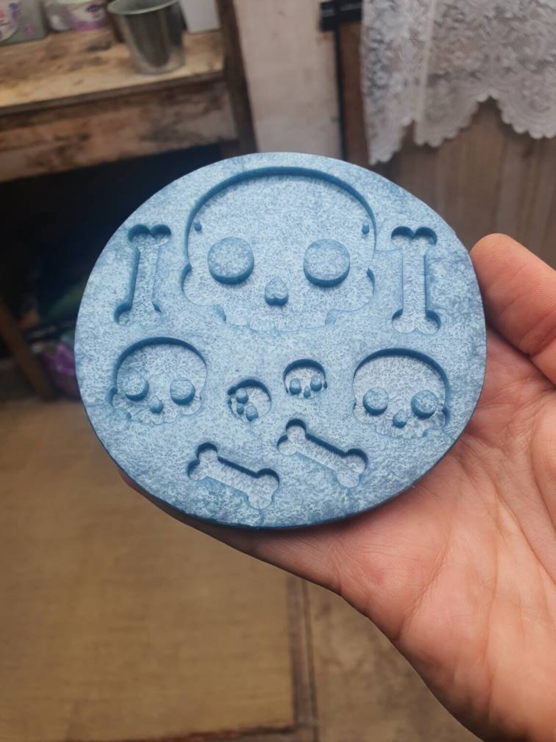 Skulls & Bones Silicone Mould - Etsy