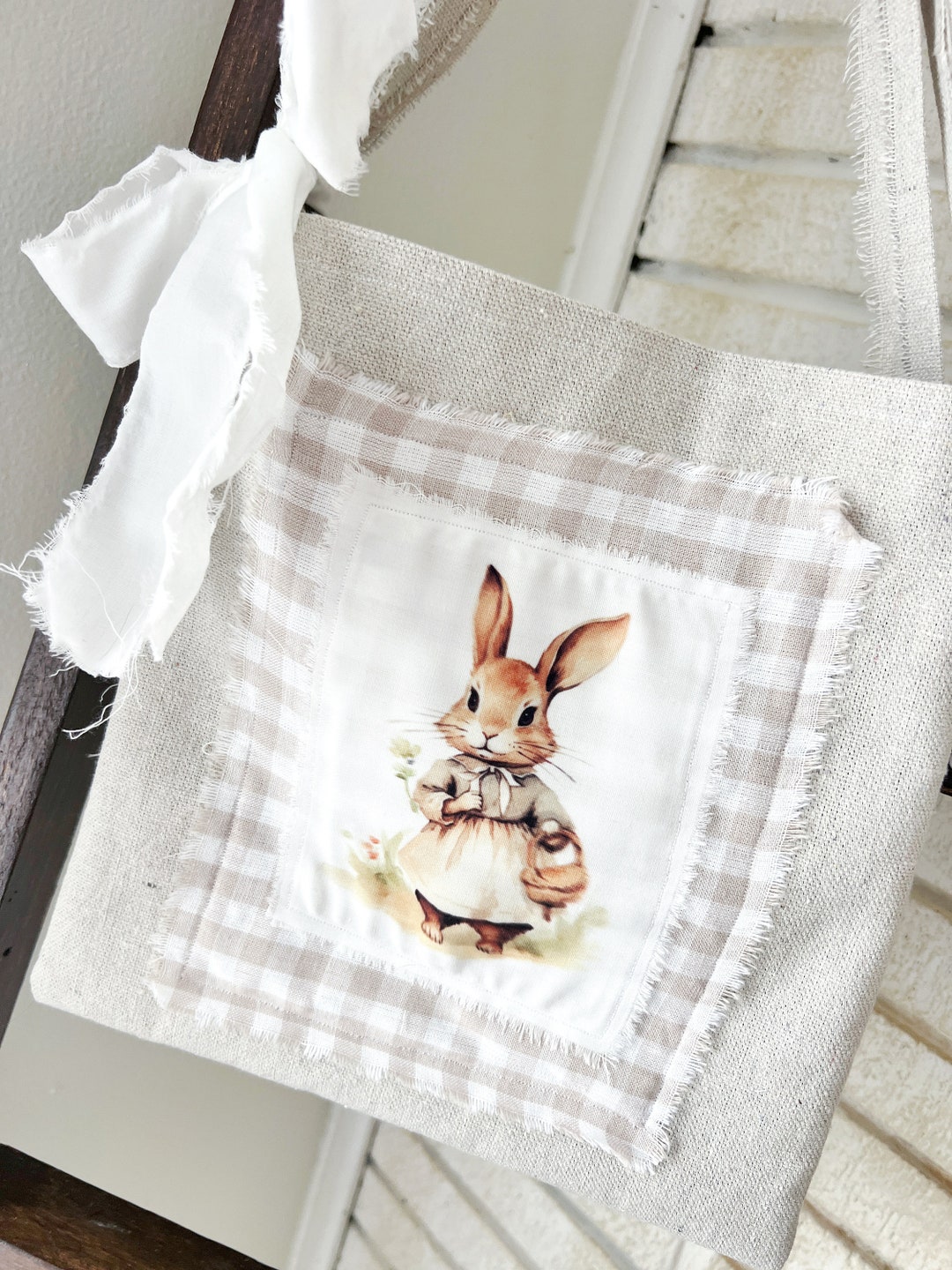 Bunny Rabbit Grain Sack - Etsy