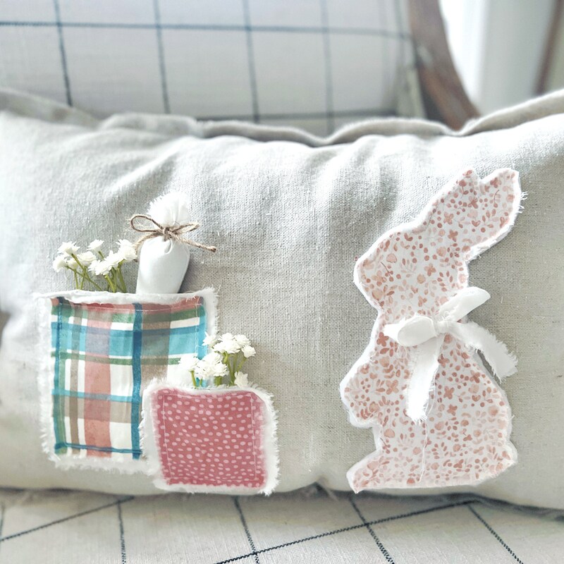 Bunny Rabbit Pillow - Etsy
