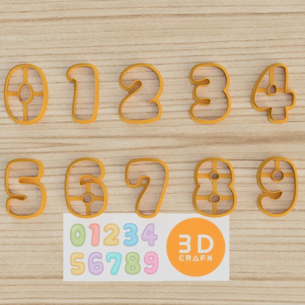 Number Cookie - Etsy