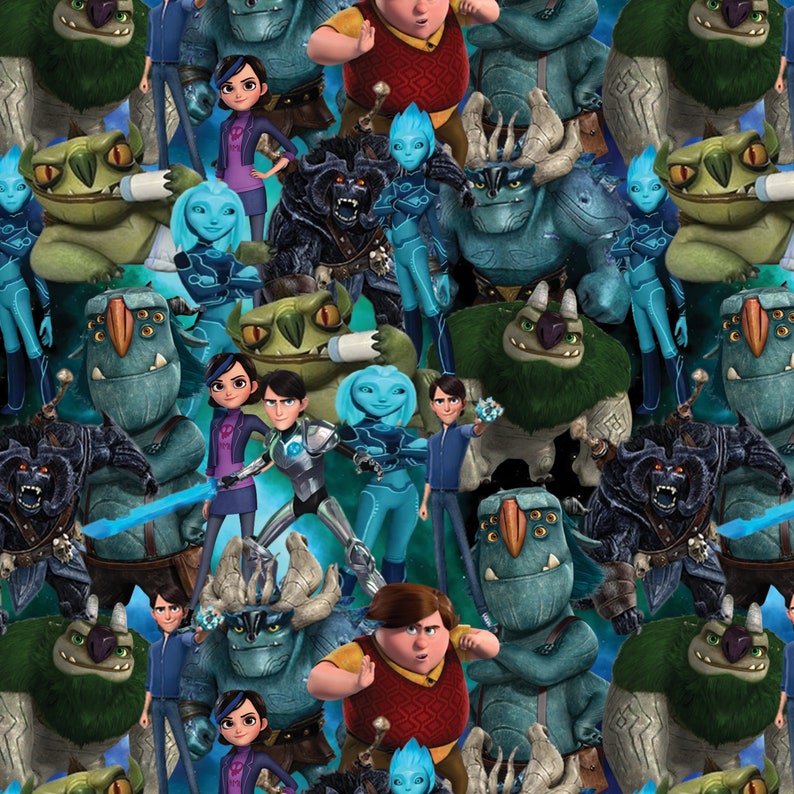 Trollhunters Characters Seamless File | Etsy