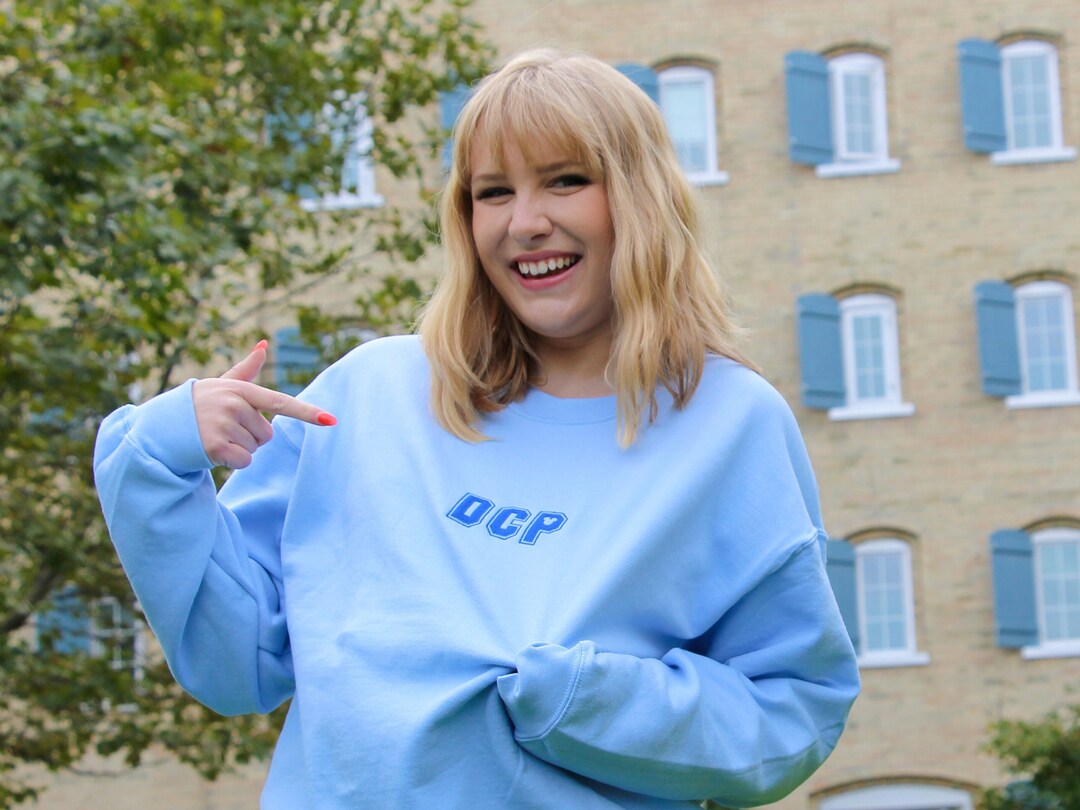 Disney College Program DCP Blue Embroidered Unisex Pullover Sweatshirt ...