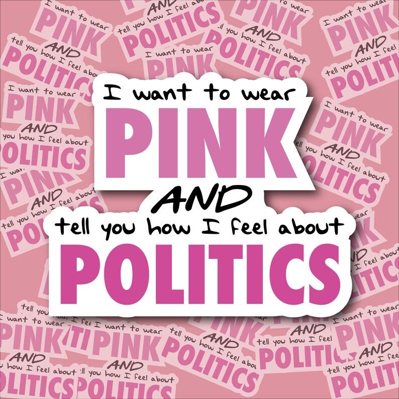 Embellishments Paper, Party & Kids Papercraft I Want To Wear Pink And ...