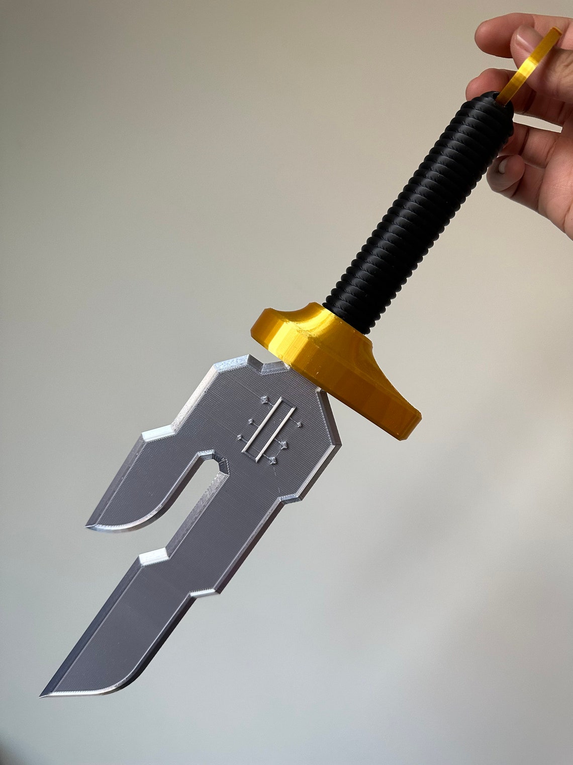 Inverted Spear of Heaven JJK Prop Knife silk Gold Sharp/broken Blade - Etsy