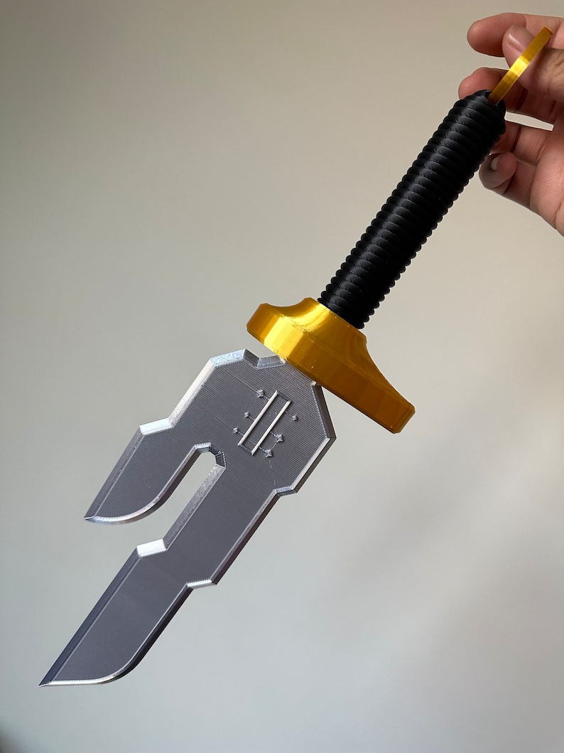 Inverted Spear of Heaven JJK Prop Knife silk Gold Sharp/broken Blade - Etsy