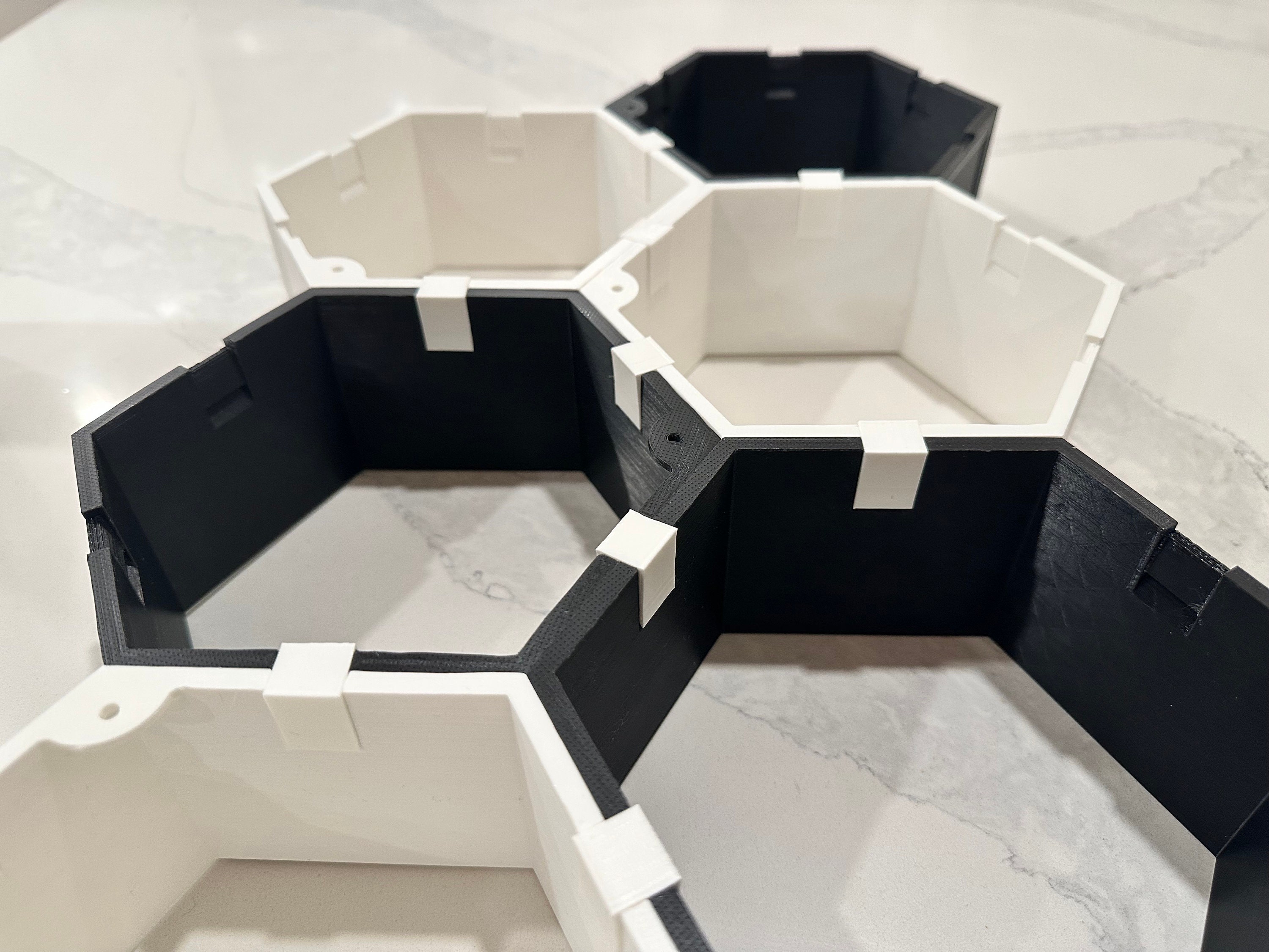 Hexagon Funko Display W/ Snap-fit Connectors (3D Files) - Etsy