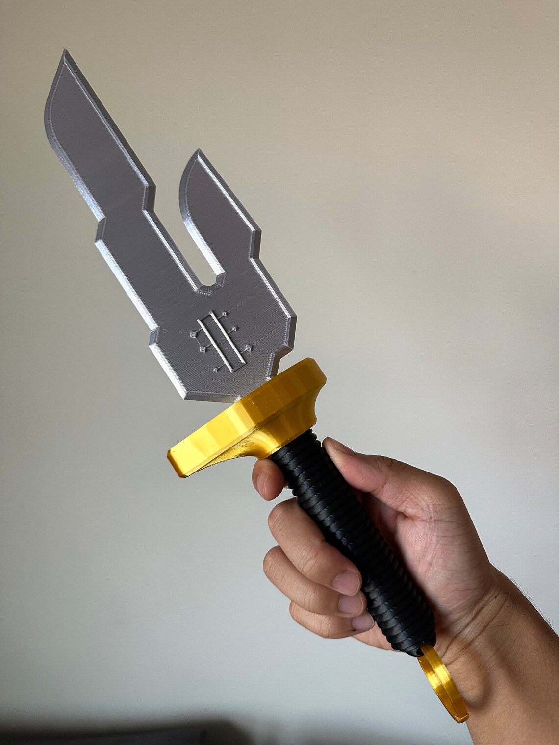 Inverted Spear of Heaven JJK Prop Knife silk Gold Sharp/broken Blade - Etsy