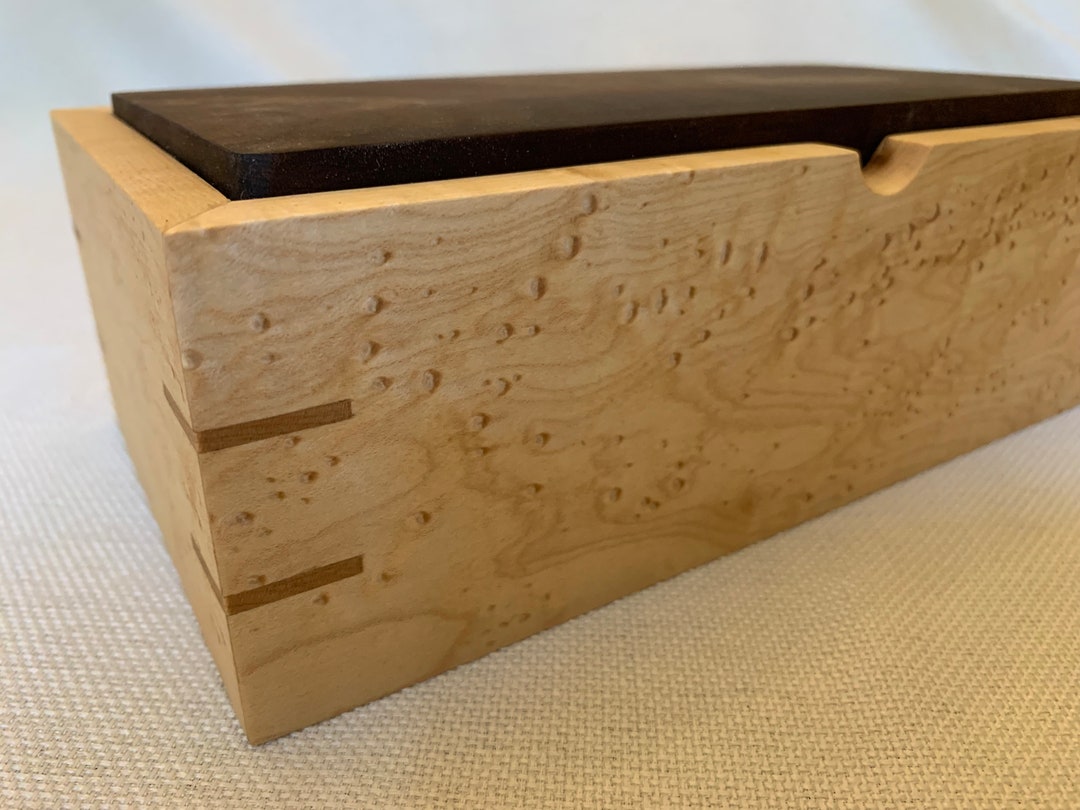 Birds Eye Maple Keepsake Box - Etsy