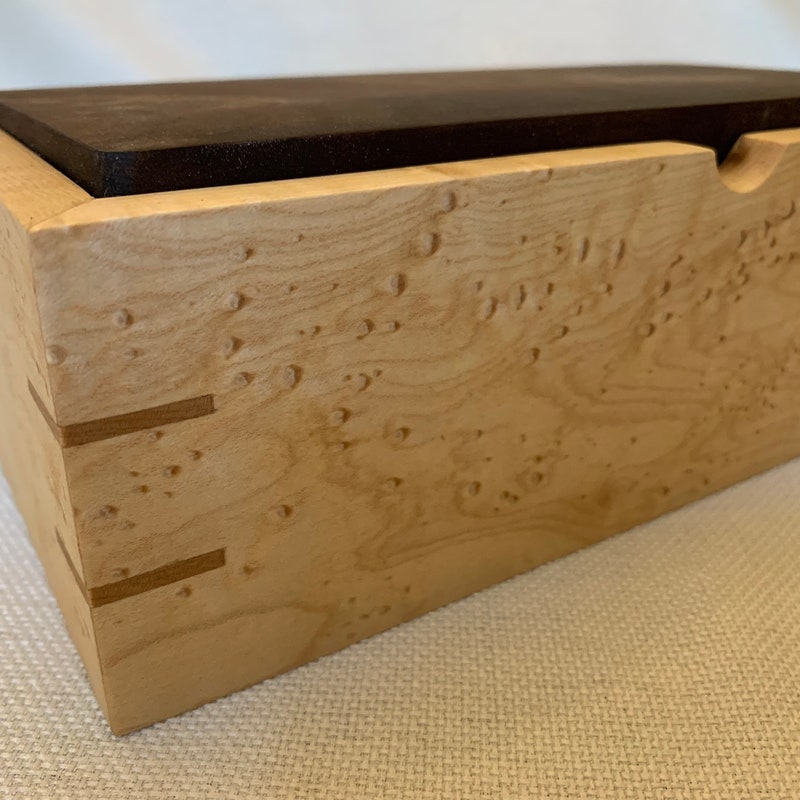 Maple Wood Box - Etsy UK