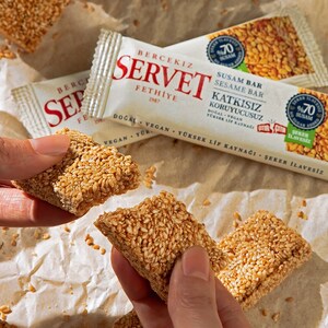 Sesame Crunch Bars 24-pack | 24x20g | No Added Sugar | Natural Sesame ...