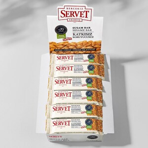 Sesame Crunch Bars 24-pack | 24x20g | No Added Sugar | Natural Sesame ...