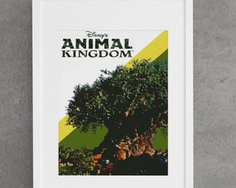 Disney’s Animal Kingdom Poster - Etsy UK