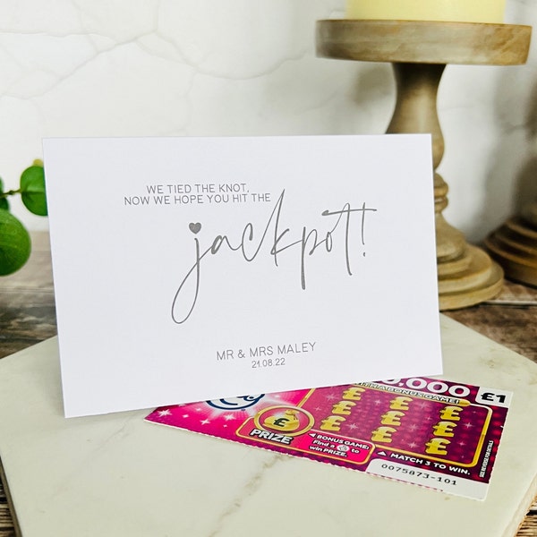 Scratch Card Holder - Etsy UK