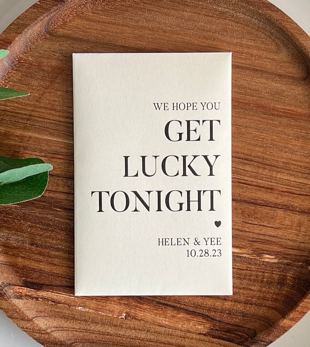 Handmade Wedding Scratch Card Holder Personalised set of 10 - Etsy