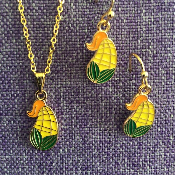Corn Necklace - Etsy
