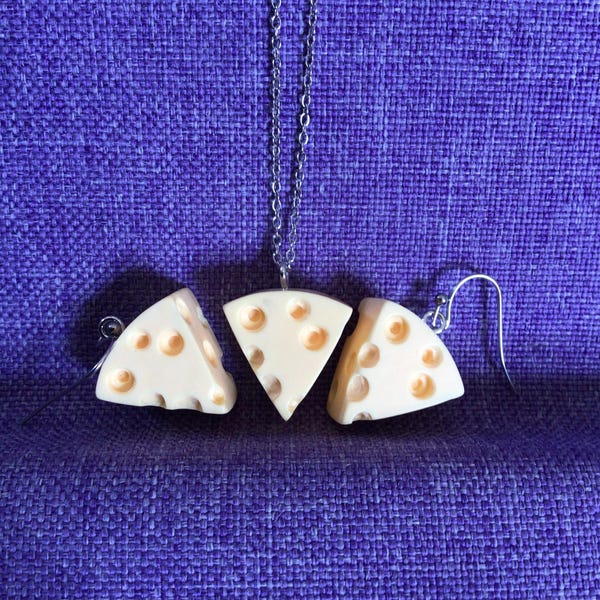 Cheese Necklace - Etsy