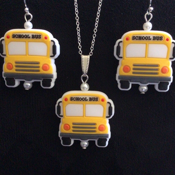 School Bus Charm - Etsy