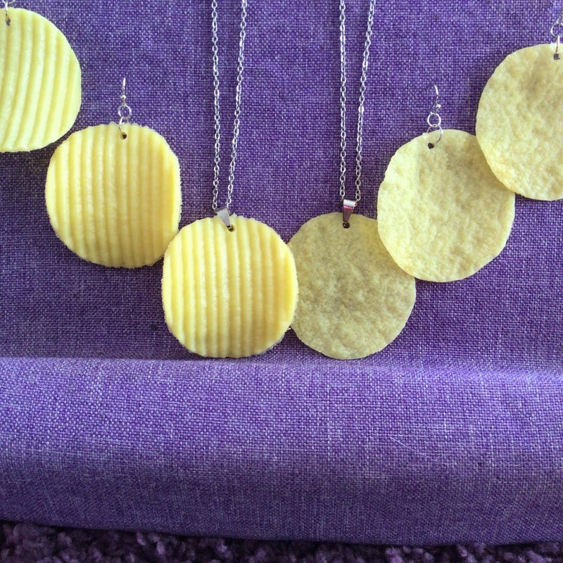 Potato Chips Necklaces - Etsy
