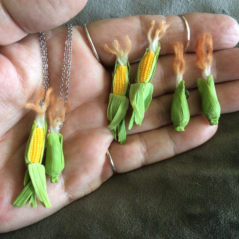 Corn Necklace - Etsy