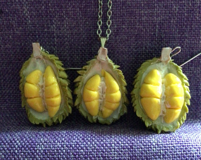Durian Dangling Earrings - Etsy Singapore