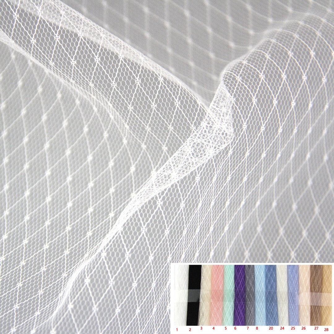 Non-stretch Mesh Fabric, Sheer Thin Mesh, Warp Knit Lace Mesh Fabric ...