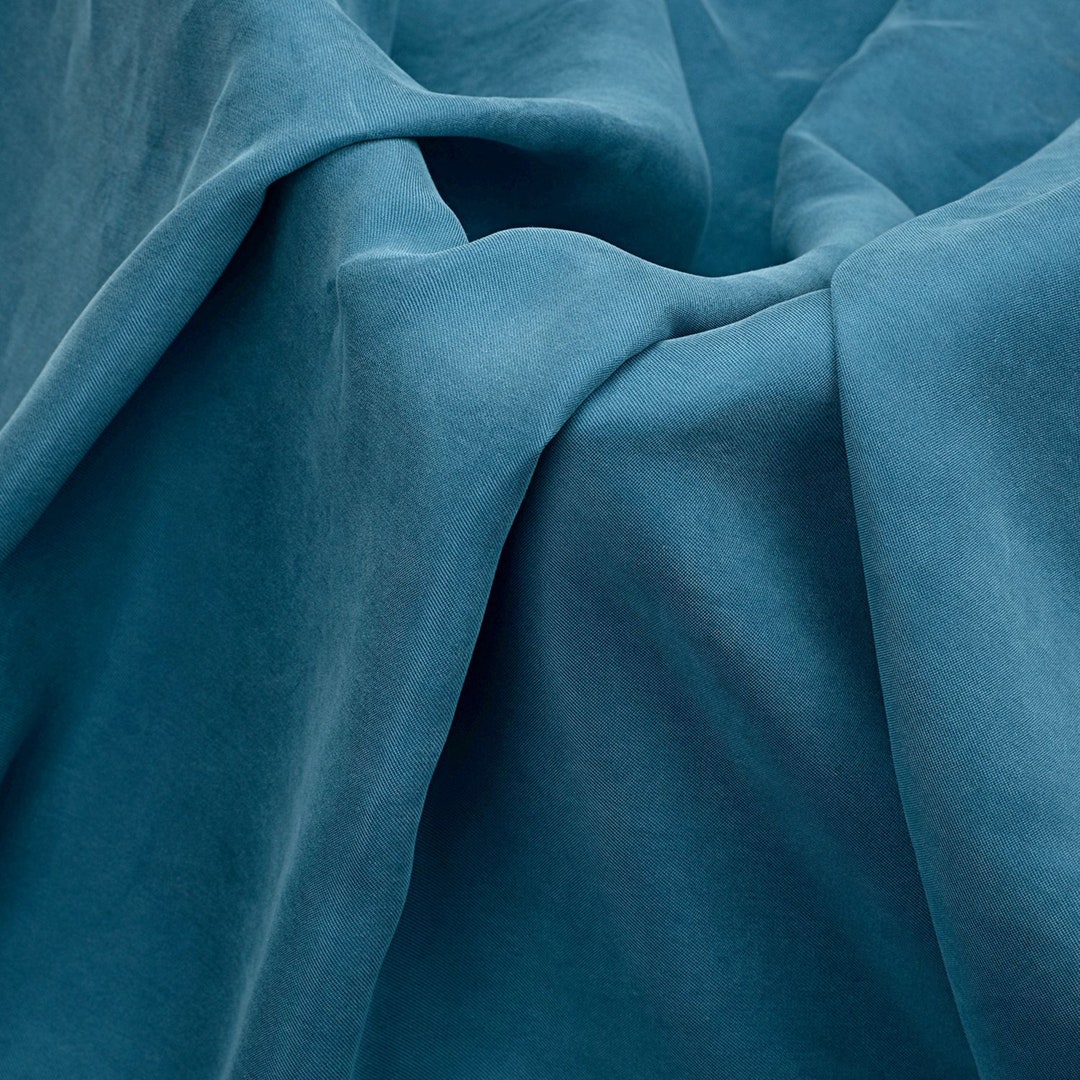 Cupro Woven Fabric 111gsm, Cupro Soft Fabric Solid Dye, Cupro Fabric ...