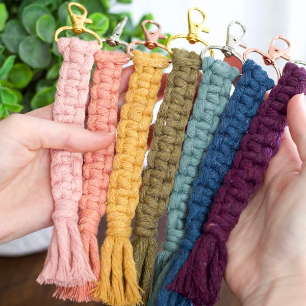 Braided Keychain - Etsy